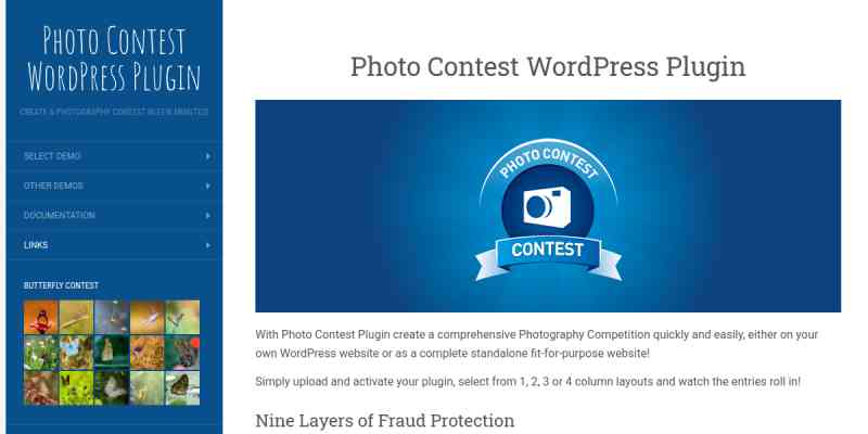 Photo Contest WordPress Plugin - Pluginizer